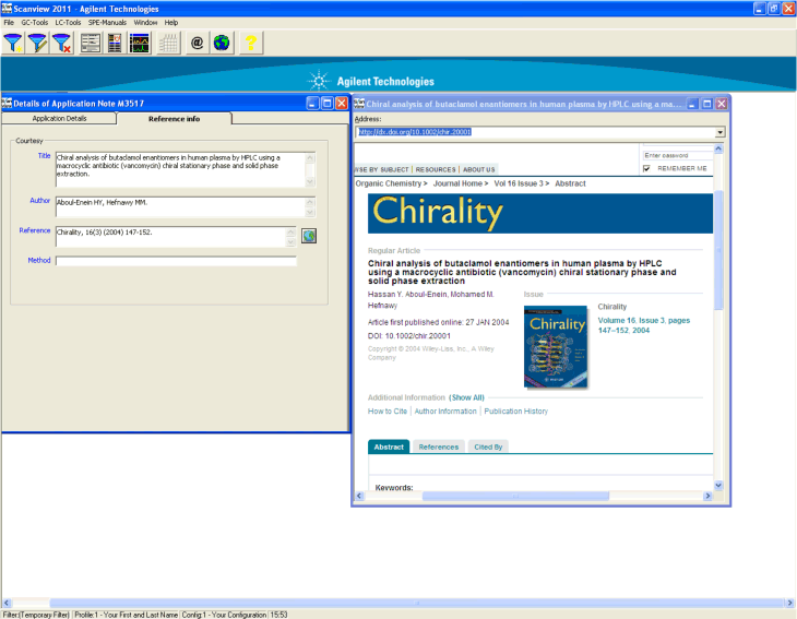 Access Agilent 2011年 8月号 | Scanview – 4200 本を超えるアプリケーション | アジレント・テクノロジー